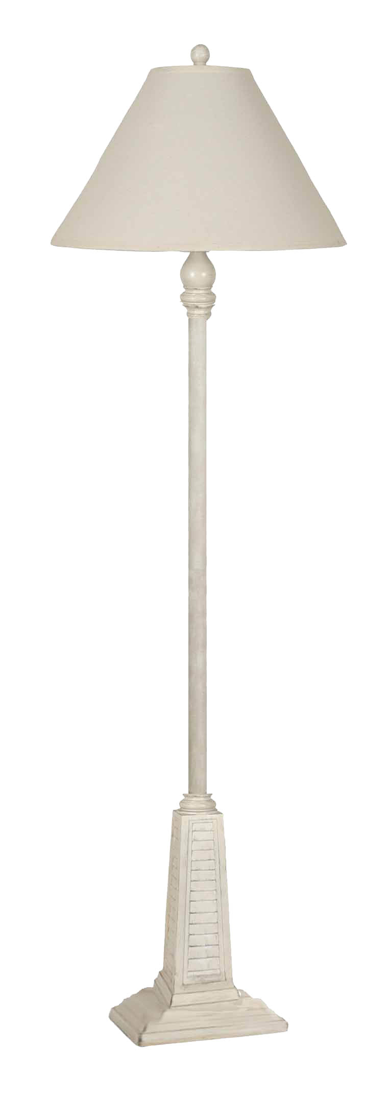 White Shutter Floor Lamp – FOS Furniture (FL)