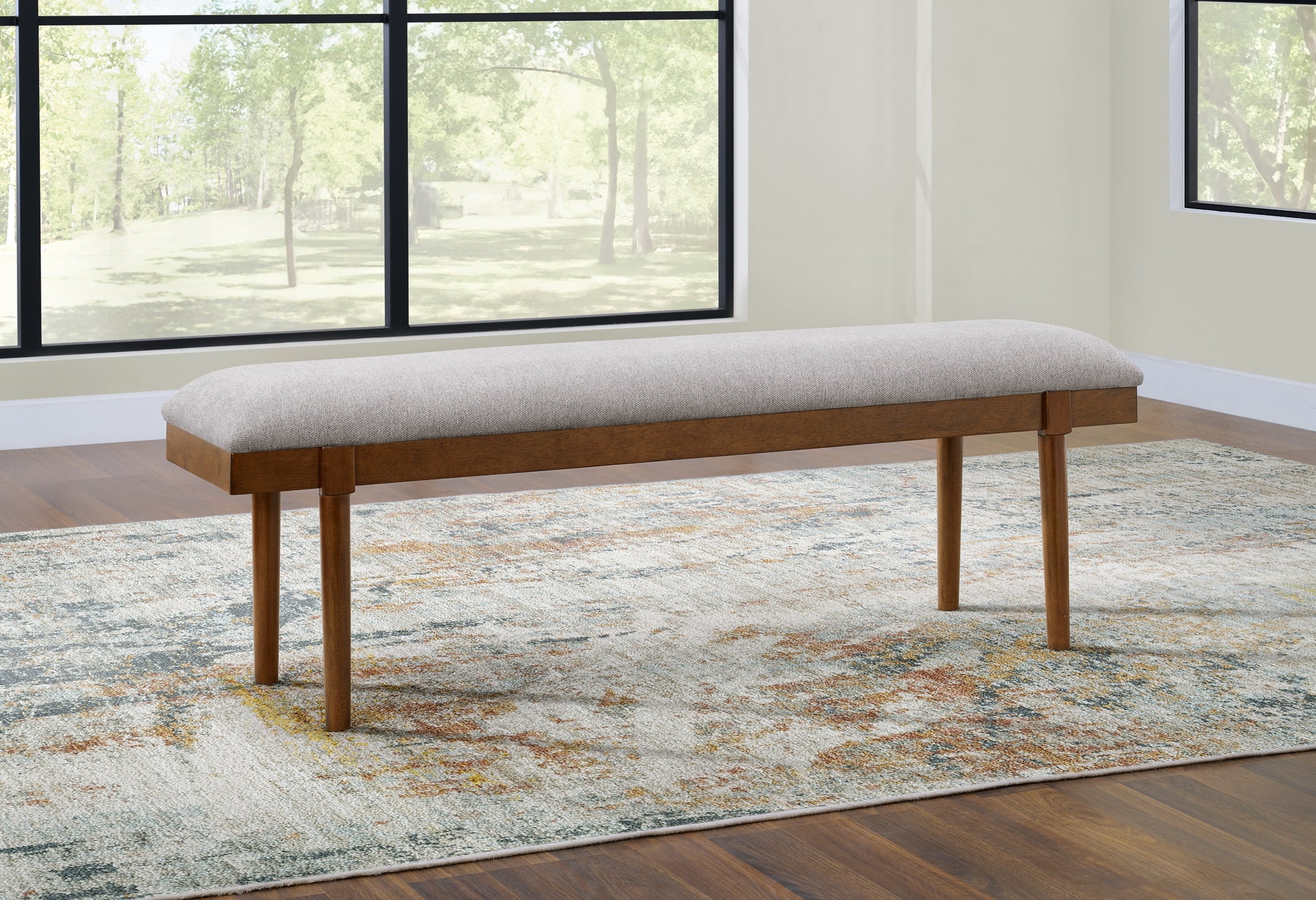 Lyncott Large UPH Dining Room Bench – FOS Furniture (FL)