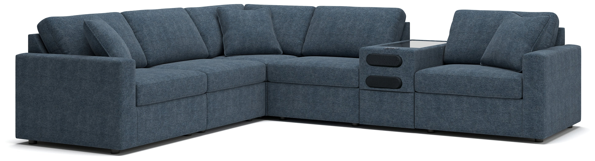 Modmax 6-Piece Sectional with Audio Console – FOS Furniture (FL)